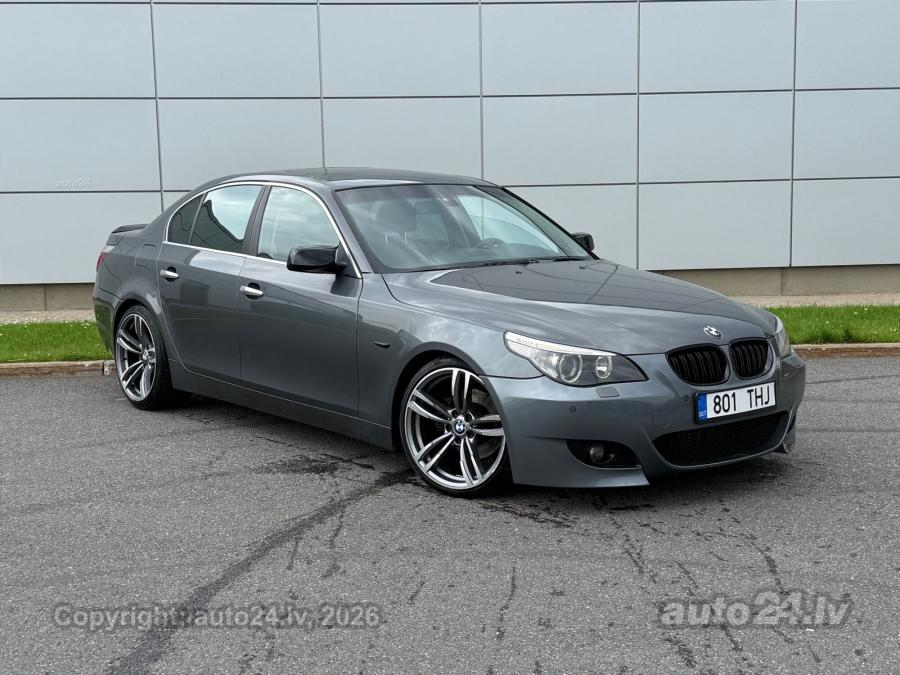 Grey BMW 5 Series 2007 in Tartu, with an engine capacity of 2.50 L and mileage of 330 thousand km for 4500 €, photo 1 on AUTOMOTO.COM.LV