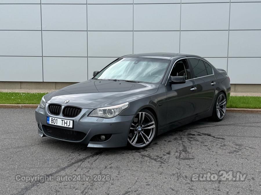 Grey BMW 5 Series 2007 in Tartu, with an engine capacity of 2.50 L and mileage of 330 thousand km for 4500 €, photo 4 on AUTOMOTO.COM.LV