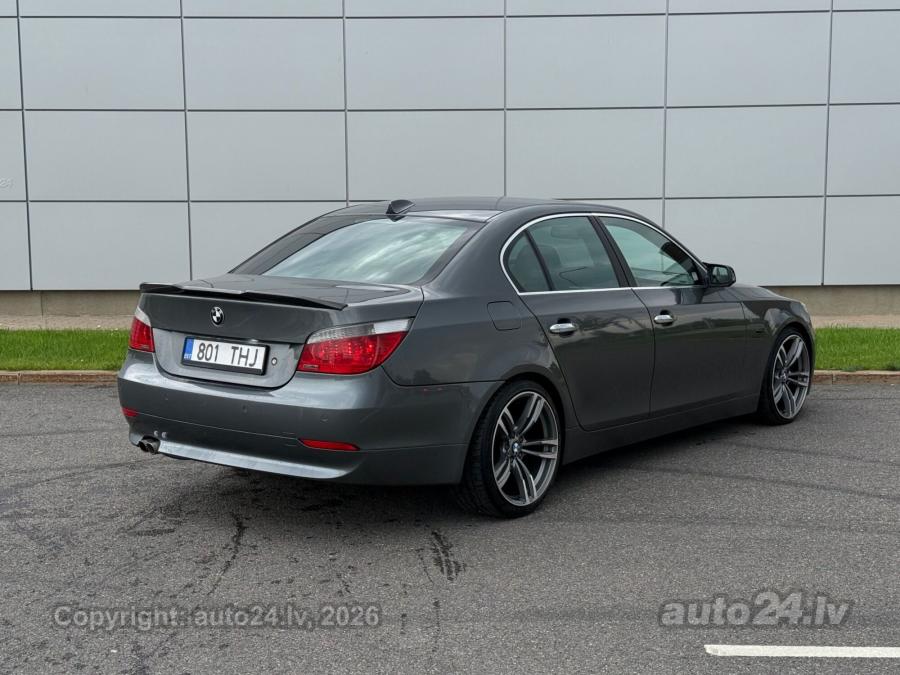 Grey BMW 5 Series 2007 in Tartu, with an engine capacity of 2.50 L and mileage of 330 thousand km for 4500 €, photo 7 on AUTOMOTO.COM.LV