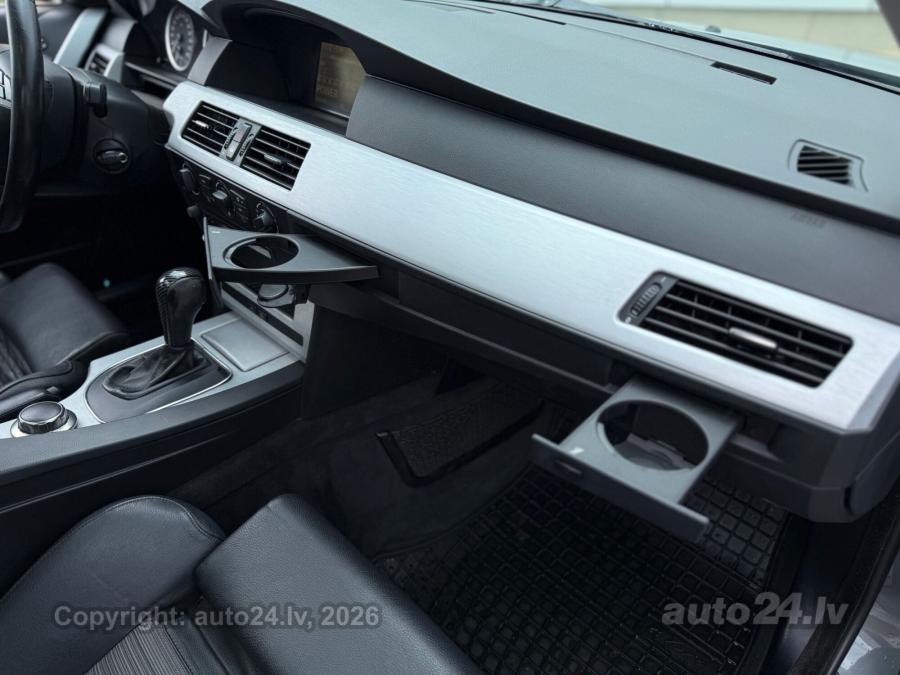 Grey BMW 5 Series 2007 in Tartu, with an engine capacity of 2.50 L and mileage of 330 thousand km for 4500 €, photo 11 on AUTOMOTO.COM.LV