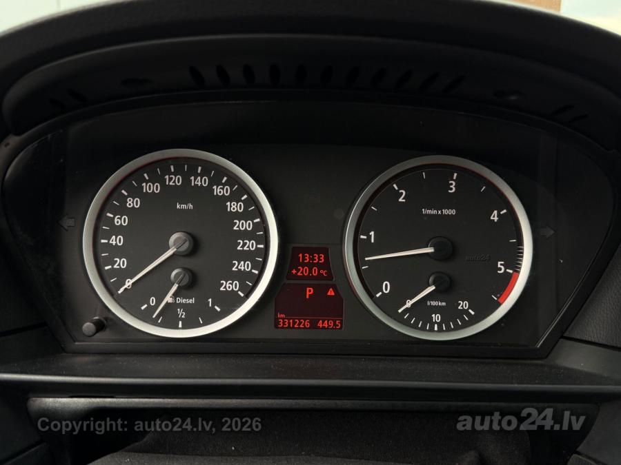 Grey BMW 5 Series 2007 in Tartu, with an engine capacity of 2.50 L and mileage of 330 thousand km for 4500 €, photo 12 on AUTOMOTO.COM.LV