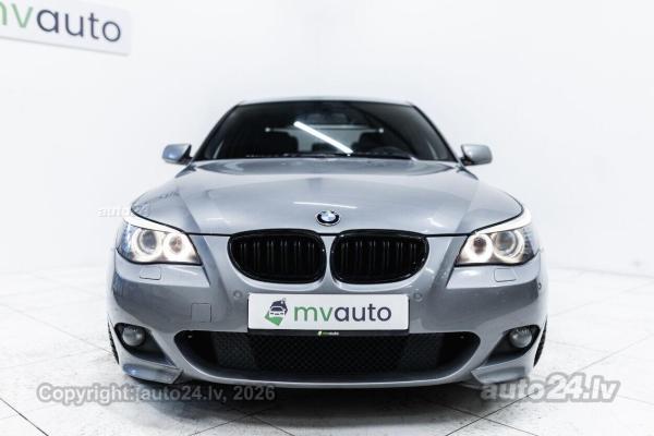 Grey BMW 5 Series 2008 in Tallinn, with an engine capacity of 3.00 L and mileage of 301 thousand km for 5990 €, photo 4 on AUTOMOTO.COM.LV