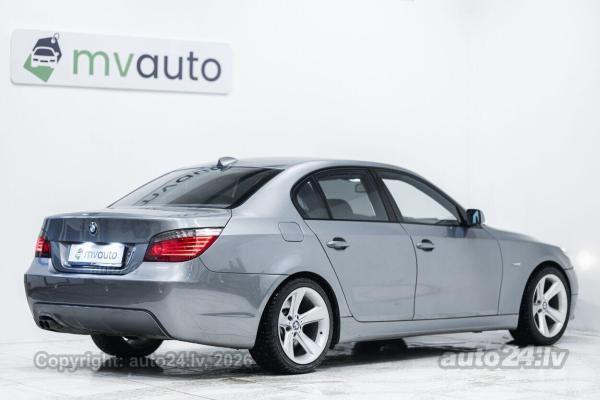 Grey BMW 5 Series 2008 in Tallinn, with an engine capacity of 3.00 L and mileage of 301 thousand km for 5990 €, photo 2 on AUTOMOTO.COM.LV
