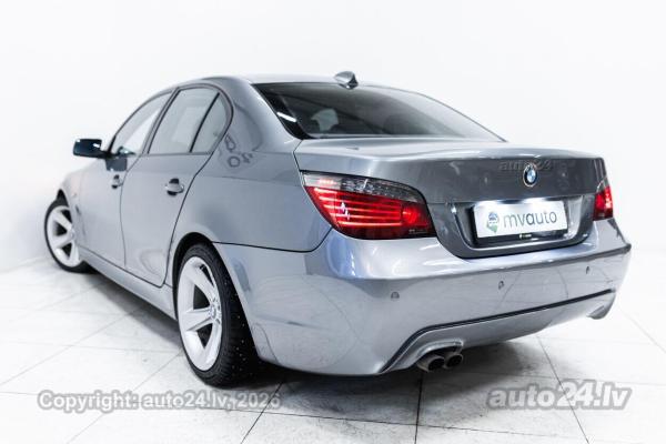 Grey BMW 5 Series 2008 in Tallinn, with an engine capacity of 3.00 L and mileage of 301 thousand km for 5990 €, photo 8 on AUTOMOTO.COM.LV