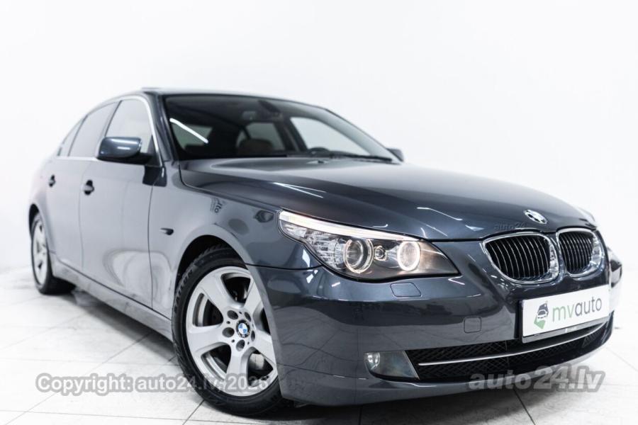 Grey BMW 5 Series 2008 in Tallinn, with an engine capacity of 3.00 L and mileage of 273 thousand km for 5990 €, photo 3 on AUTOMOTO.COM.LV