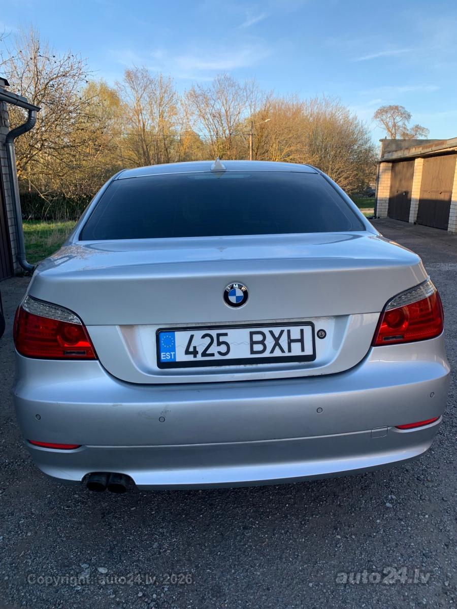 Pelēks BMW 5 Series 2008 Tartu, ar dzinēja tilpumu 3.00 L un nobraukumu 314 tūkst. km par 5500 €, foto 3 vietnē AUTOMOTO.COM.LV