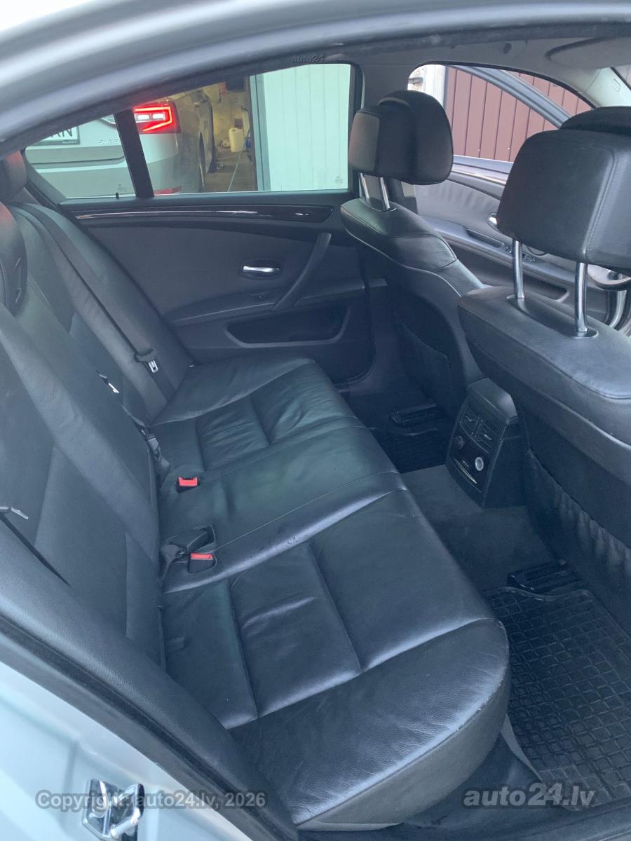 Pelēks BMW 5 Series 2008 Tartu, ar dzinēja tilpumu 3.00 L un nobraukumu 314 tūkst. km par 5500 €, foto 7 vietnē AUTOMOTO.COM.LV
