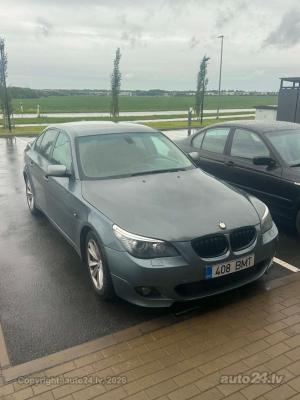 Grey BMW 5 Series 2008 in Tallinn, with an engine capacity of 3.00 L and mileage of 240 thousand km for 4999 €, photo 3 on AUTOMOTO.COM.LV