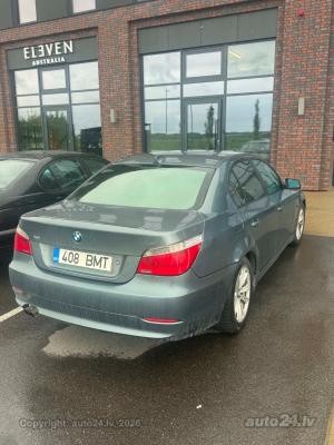 Grey BMW 5 Series 2008 in Tallinn, with an engine capacity of 3.00 L and mileage of 240 thousand km for 4999 €, photo 4 on AUTOMOTO.COM.LV