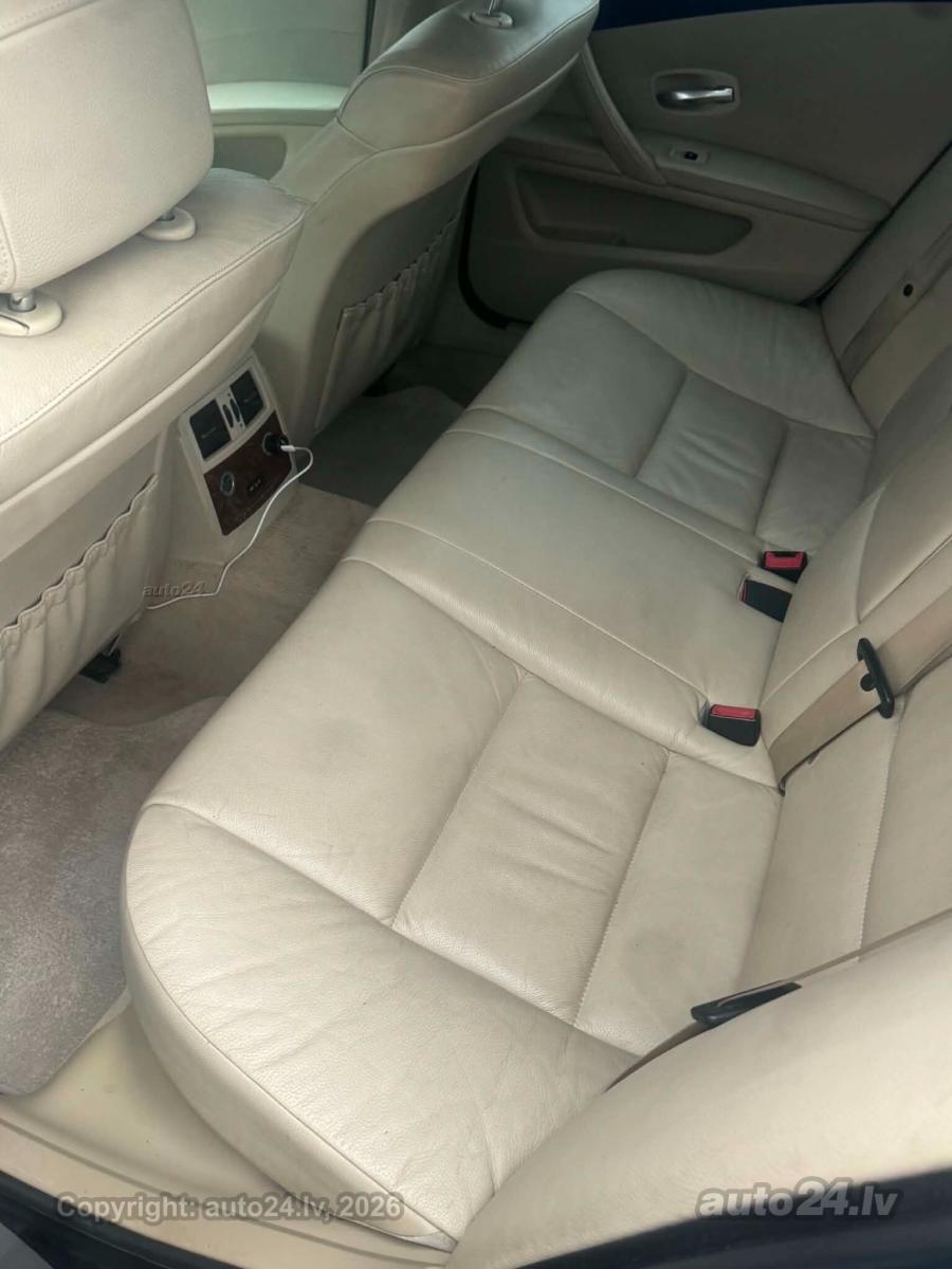 Grey BMW 5 Series 2008 in Tallinn, with an engine capacity of 3.00 L and mileage of 240 thousand km for 4999 €, photo 7 on AUTOMOTO.COM.LV