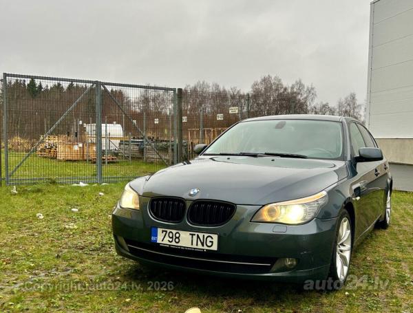 Pelēks BMW 5 Series 2009 Tallina, ar dzinēja tilpumu 3.00 L un nobraukumu 374 tūkst. km par 5800 €, foto 1 vietnē AUTOMOTO.COM.LV