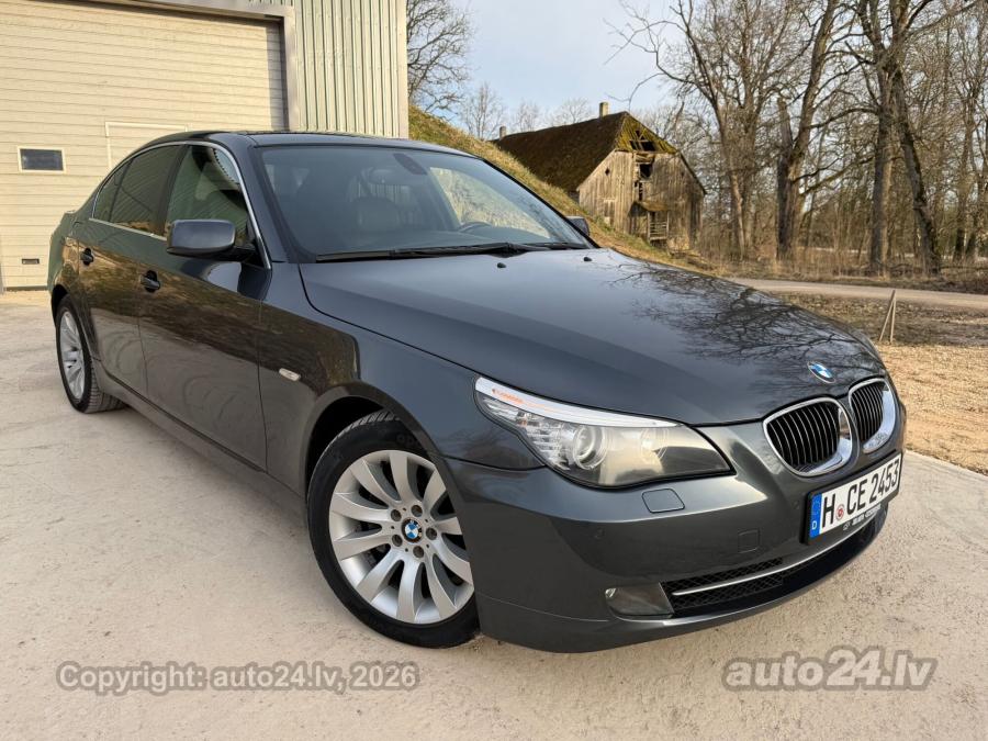 Pelēks BMW 5 Series 2009 Viljandi, ar dzinēja tilpumu 3.00 L un nobraukumu 362 tūkst. km par 7290 €, foto 4 vietnē AUTOMOTO.COM.LV