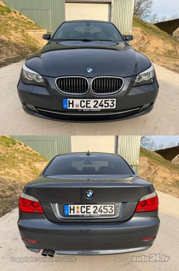 Pelēks BMW 5 Series 2009 Viljandi, ar dzinēja tilpumu 3.00 L un nobraukumu 362 tūkst. km par 7290 €, foto 6 vietnē AUTOMOTO.COM.LV