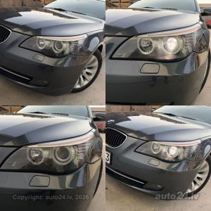 Grey BMW 5 Series 2009 in Viljandi, with an engine capacity of 3.00 L and mileage of 362 thousand km for 7290 €, photo 22 on AUTOMOTO.COM.LV