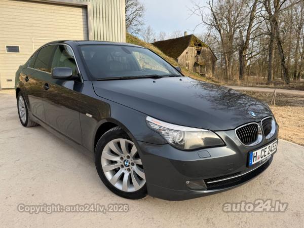 Grey BMW 5 Series 2009 in Viljandi, with an engine capacity of 3.00 L and mileage of 362 thousand km for 6790 €, photo 3 on AUTOMOTO.COM.LV