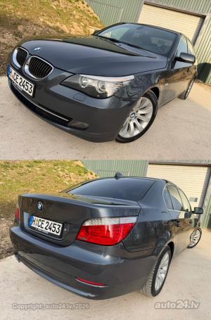 Grey BMW 5 Series 2009 in Viljandi, with an engine capacity of 3.00 L and mileage of 362 thousand km for 6790 €, photo 6 on AUTOMOTO.COM.LV