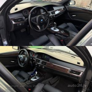 Grey BMW 5 Series 2009 in Viljandi, with an engine capacity of 3.00 L and mileage of 362 thousand km for 6790 €, photo 12 on AUTOMOTO.COM.LV