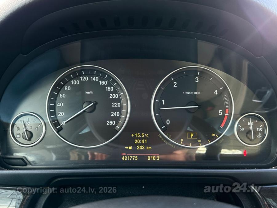 Grey BMW 5 Series 2010 in Tallinn, with an engine capacity of 3.00 L and mileage of 422 thousand km for 7400 €, photo 18 on AUTOMOTO.COM.LV