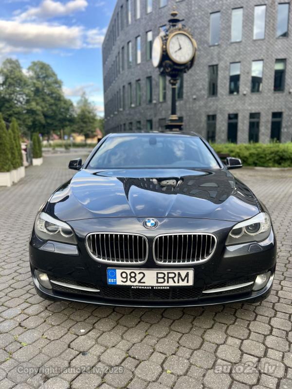Grey BMW 5 Series 2010 in Tallinn, with an engine capacity of 3.00 L and mileage of 411 thousand km for 8999 €, photo 5 on AUTOMOTO.COM.LV