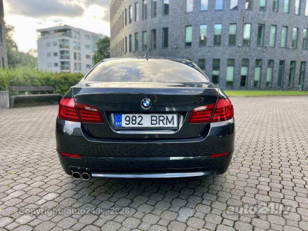 Grey BMW 5 Series 2010 in Tallinn, with an engine capacity of 3.00 L and mileage of 411 thousand km for 8999 €, photo 6 on AUTOMOTO.COM.LV