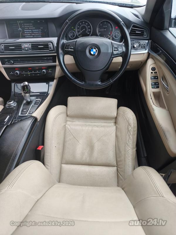 BMW 5 Series 2010 in Viljandi on AUTOMOTO.COM.LV Grey BMW 5 Series 2010 in Viljandi, with an engine capacity of 2.00 L and mileage of 373 thousand km for 3990 €, photo 10 on AUTOMOTO.COM.LV