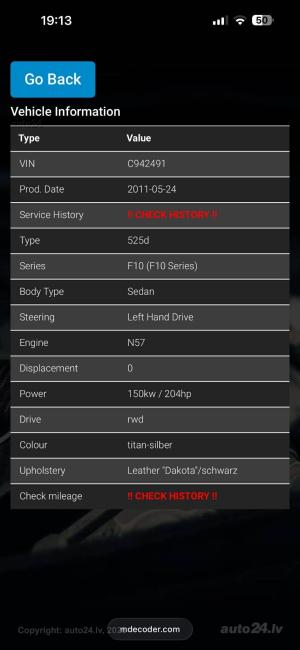 Серый БМВ 5 Серия 2011 в Таллин, объемом двигателя 3.00 л и пробегом 298 тыс. км за 10500 €, фото 24 на AUTOMOTO.COM.LV