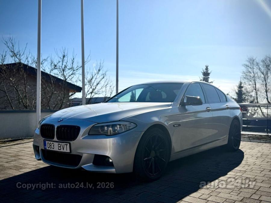 Pelēks BMW 5 Series 2011 Tallina, ar dzinēja tilpumu 3.00 L un nobraukumu 290 tūkst. km par 11900 €, foto 4 vietnē AUTOMOTO.COM.LV