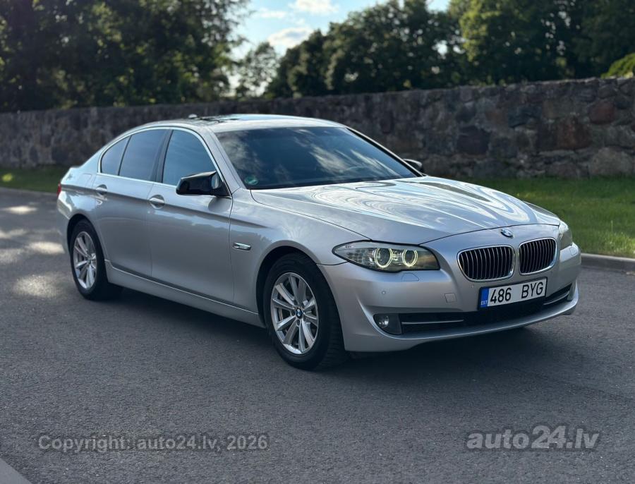 Pelēks BMW 5 Series 2011 Tartu, ar dzinēja tilpumu 2.00 L un nobraukumu 294 tūkst. km par 6499 €, foto 3 vietnē AUTOMOTO.COM.LV