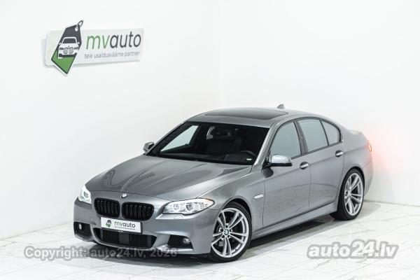 Pelēks BMW 5 Series 2012 Tallina, ar dzinēja tilpumu 3.00 L un nobraukumu 261 tūkst. km par 13990 €, foto 1 vietnē AUTOMOTO.COM.LV