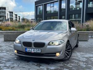 Grey BMW 5 Series 2012 in Tallinn, with an engine capacity of 2.00 L and mileage of 335 thousand km for 6499 €, photo  on AUTOMOTO.COM.LV