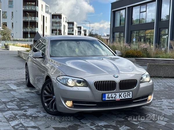 Pelēks BMW 5 Series 2012 Tallina, ar dzinēja tilpumu 2.00 L un nobraukumu 335 tūkst. km par 6499 €, foto 5 vietnē AUTOMOTO.COM.LV