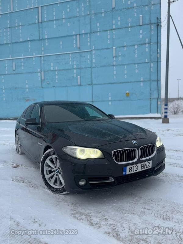 Grey BMW 5 Series 2013 in Tallinn, with an engine capacity of 2.00 L and mileage of 281 thousand km for 12500 €, photo 2 on AUTOMOTO.COM.LV