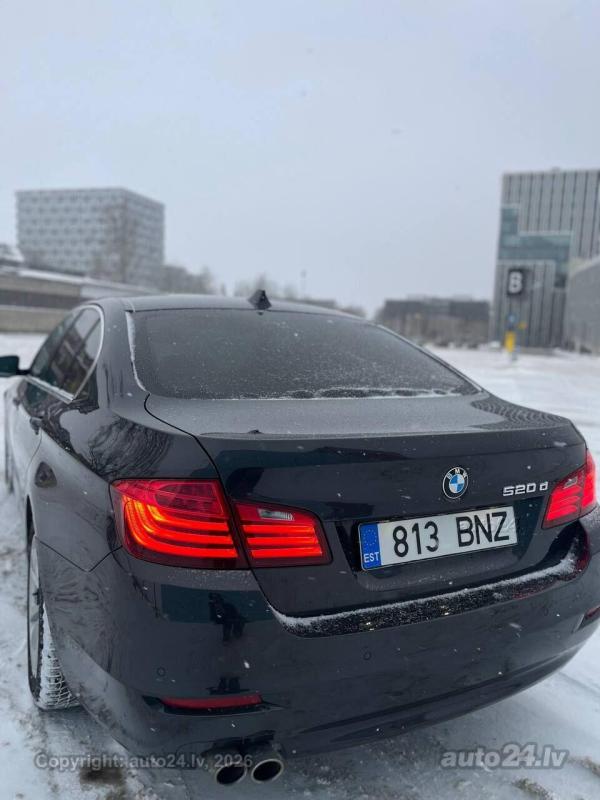Grey BMW 5 Series 2013 in Tallinn, with an engine capacity of 2.00 L and mileage of 281 thousand km for 12500 €, photo 4 on AUTOMOTO.COM.LV