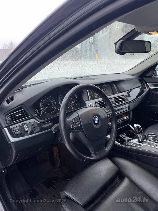 Grey BMW 5 Series 2013 in Tallinn, with an engine capacity of 2.00 L and mileage of 281 thousand km for 12500 €, photo 6 on AUTOMOTO.COM.LV
