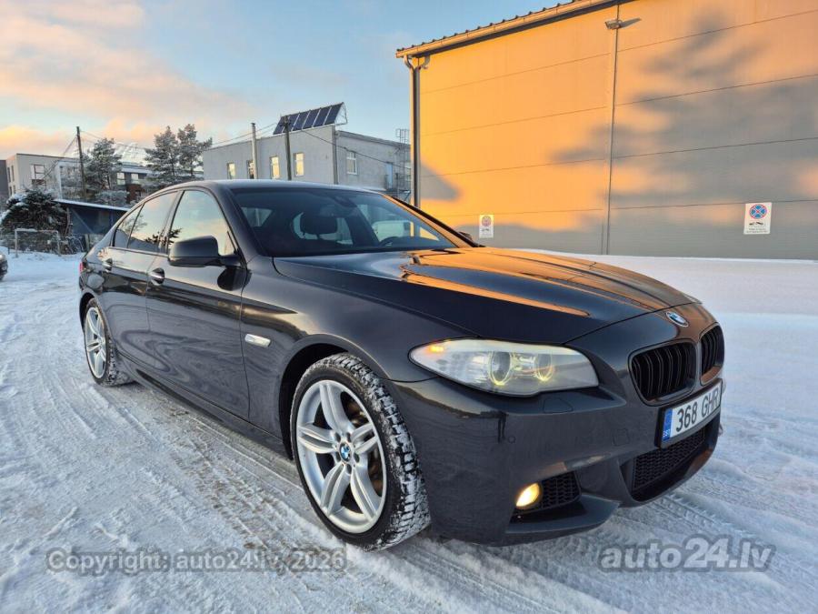 Pelēks BMW 5 Series 2013 Tallina, ar dzinēja tilpumu 2.00 L un nobraukumu 221 tūkst. km par 11999 €, foto 2 vietnē AUTOMOTO.COM.LV