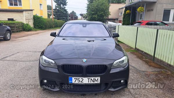 Grey BMW 5 Series 2013 in Tartu, with an engine capacity of 3.00 L and mileage of 346 thousand km for 10000 €, photo 1 on AUTOMOTO.COM.LV