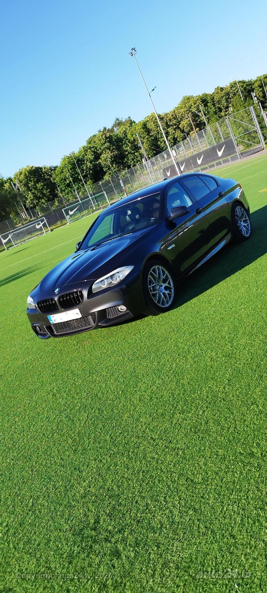 Grey BMW 5 Series 2013 in Tallinn, with an engine capacity of 2.00 L and mileage of 215 thousand km for 14500 €, photo 12 on AUTOMOTO.COM.LV