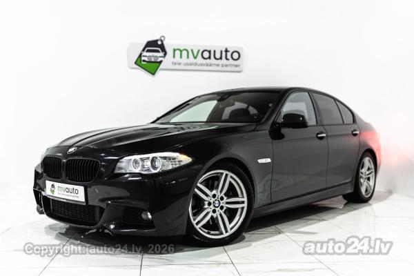 Grey BMW 5 Series 2013 in Tallinn, with an engine capacity of 3.00 L and mileage of 347 thousand km for 9990 €, photo 3 on AUTOMOTO.COM.LV