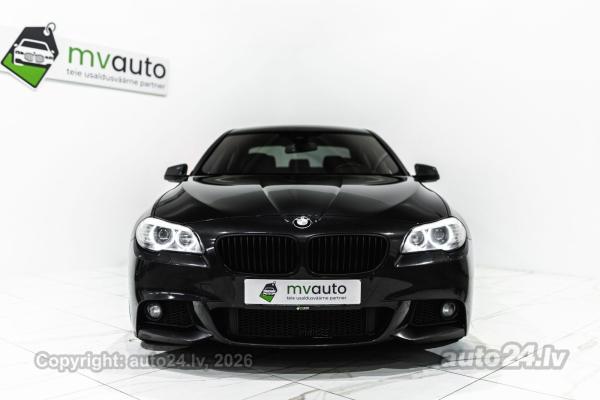 Grey BMW 5 Series 2013 in Tallinn, with an engine capacity of 3.00 L and mileage of 347 thousand km for 9990 €, photo 4 on AUTOMOTO.COM.LV