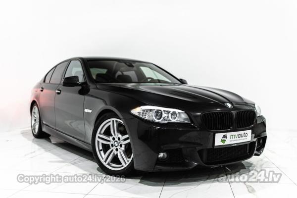 Grey BMW 5 Series 2013 in Tallinn, with an engine capacity of 3.00 L and mileage of 347 thousand km for 9990 €, photo 5 on AUTOMOTO.COM.LV