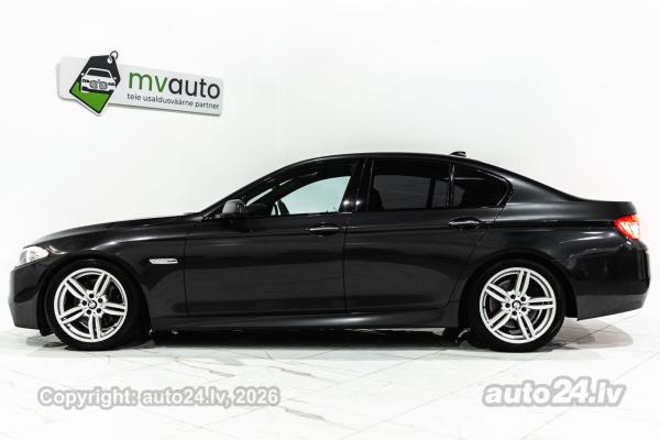 Grey BMW 5 Series 2013 in Tallinn, with an engine capacity of 3.00 L and mileage of 347 thousand km for 9990 €, photo 10 on AUTOMOTO.COM.LV