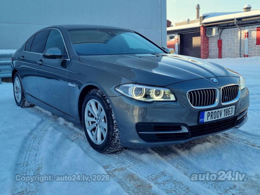 Grey BMW 5 Series 2015 in Tallinn, with an engine capacity of 3.00 L and mileage of 258 thousand km for 13890 €, photo 3 on AUTOMOTO.COM.LV