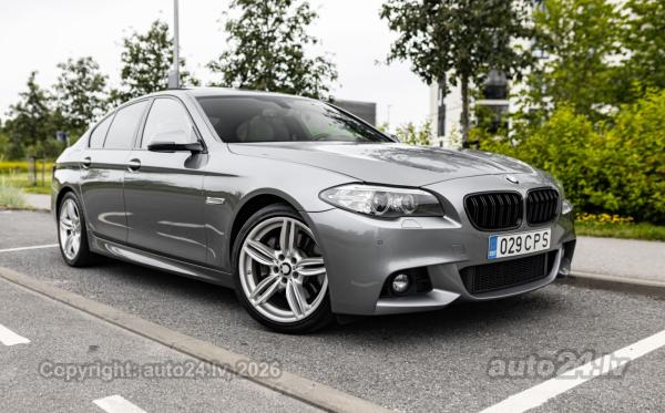 Grey BMW 5 Series 2015 in Tallinn, with an engine capacity of 3.00 L and mileage of 151 thousand km for 12999 €, photo 1 on AUTOMOTO.COM.LV