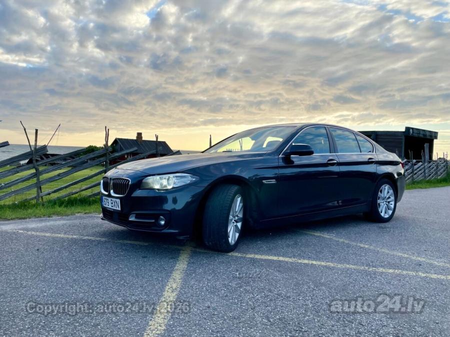 Grey BMW 5 Series 2015 in Tallinn, with an engine capacity of 2.00 L and mileage of 185 thousand km for 13999 €, photo 1 on AUTOMOTO.COM.LV