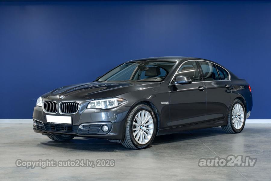 Grey BMW 5 Series 2015 in Tallinn, with an engine capacity of 2.00 L and mileage of 139 thousand km for 17900 €, photo 1 on AUTOMOTO.COM.LV