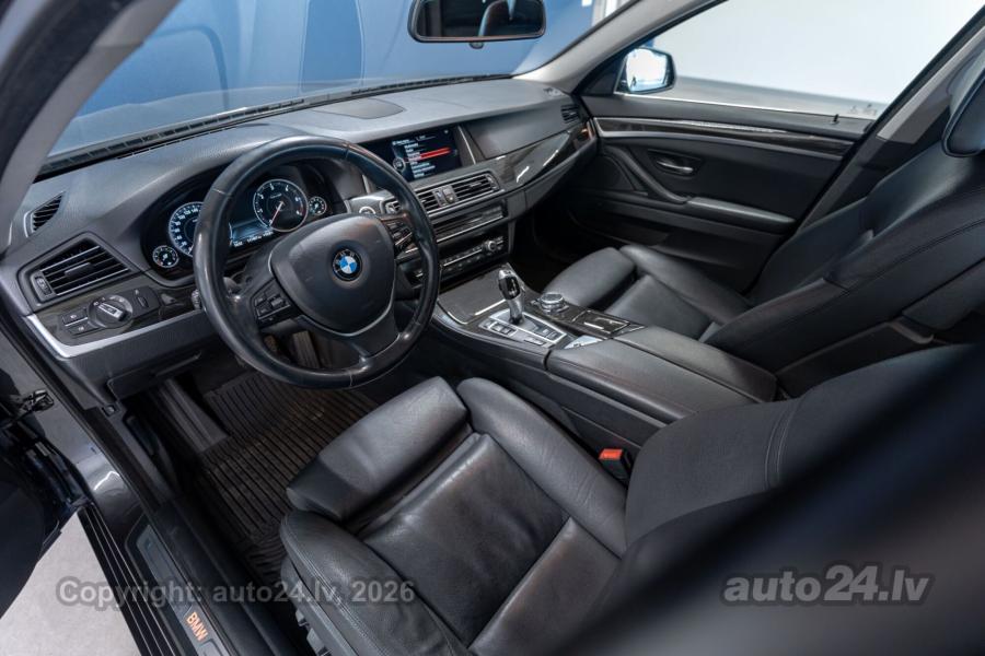 Grey BMW 5 Series 2015 in Tallinn, with an engine capacity of 2.00 L and mileage of 139 thousand km for 17900 €, photo 7 on AUTOMOTO.COM.LV