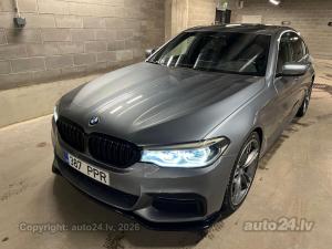 Grey BMW 5 Series 2017 in Tallinn, with an engine capacity of 3.00 L and mileage of 191 thousand km for 24900 €, photo  on AUTOMOTO.COM.LV