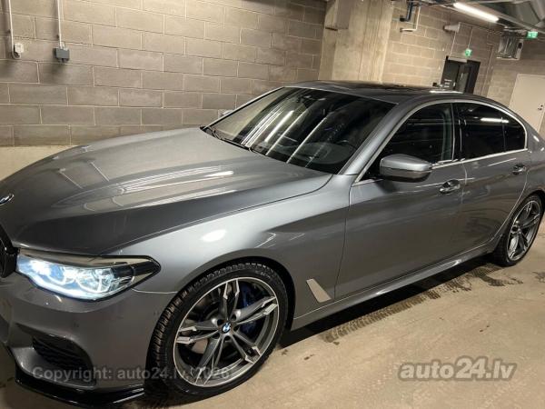 Grey BMW 5 Series 2017 in Tallinn, with an engine capacity of 3.00 L and mileage of 191 thousand km for 24900 €, photo 2 on AUTOMOTO.COM.LV