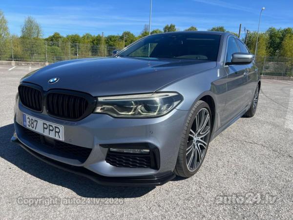 Grey BMW 5 Series 2017 in Tallinn, with an engine capacity of 3.00 L and mileage of 191 thousand km for 24900 €, photo 9 on AUTOMOTO.COM.LV