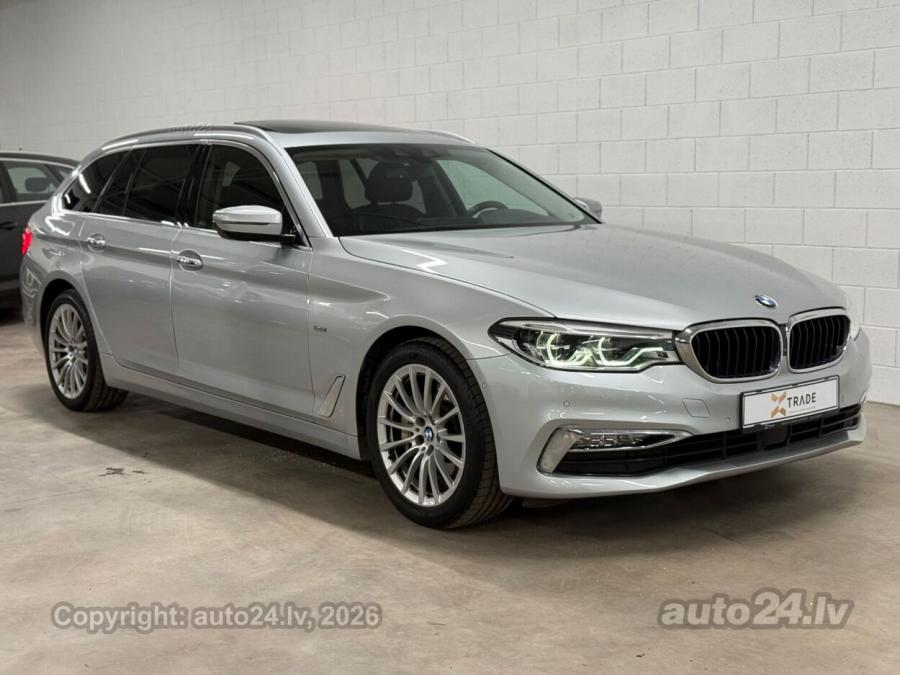 Grey BMW 5 Series 2017 in Tallinn, with an engine capacity of 3.00 L and mileage of 215 thousand km for 18990 €, photo 1 on AUTOMOTO.COM.LV